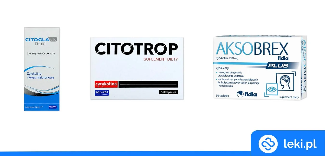 Cytykolina – co to za związek? Jak działa? | leki.pl