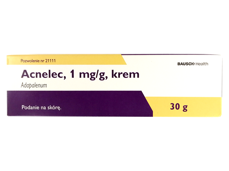 Acnelec, krem, 0,1% - lek na receptę
