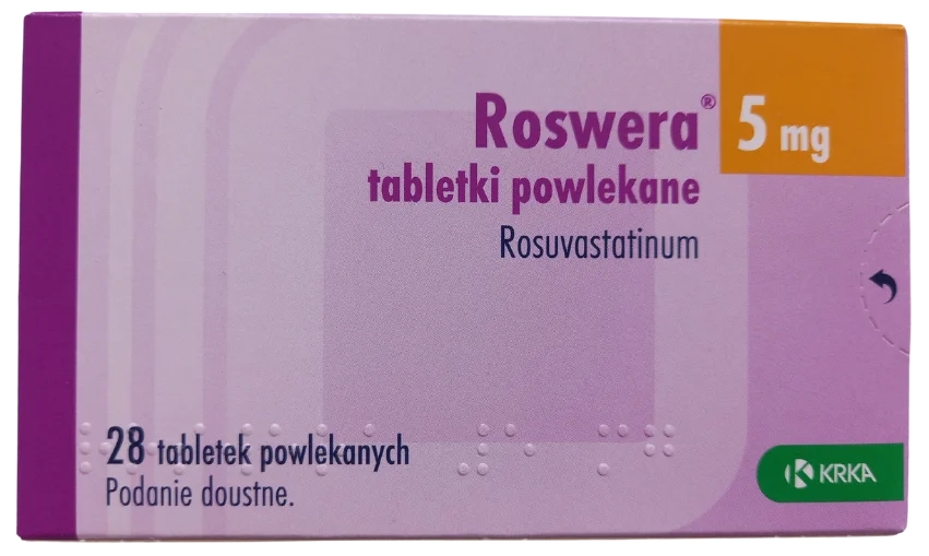 Roswera, tabletki powlekane, 5 mg