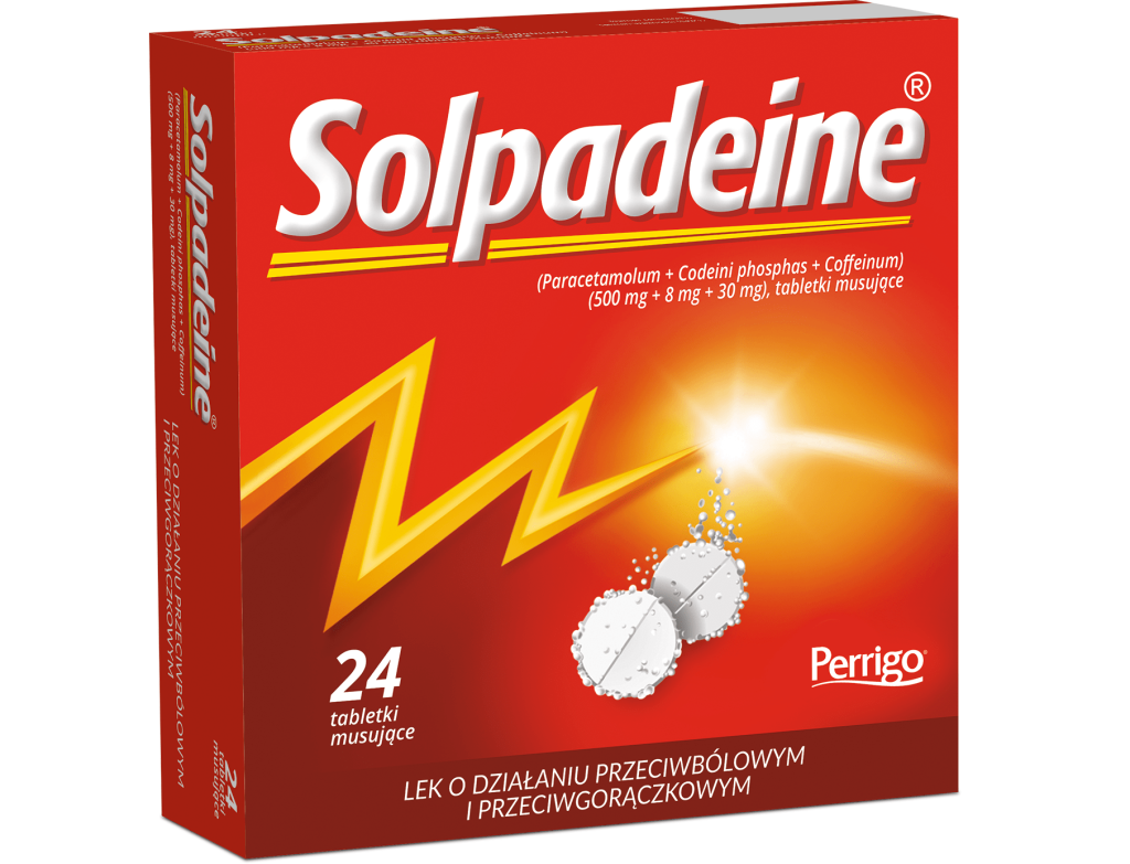 Solpadeine, 500 mg + 30 mg + 8 m – wskazania – na co działa? | leki.pl