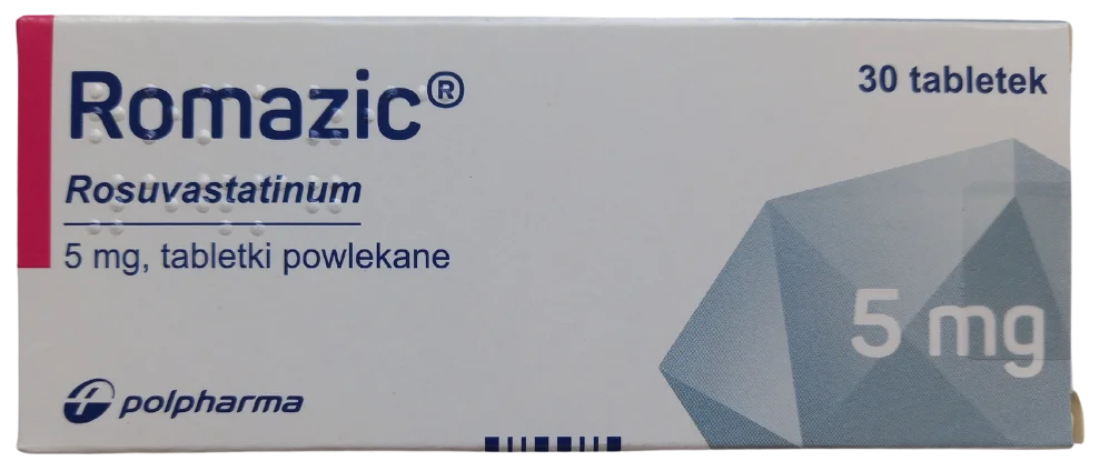 Romazic, tabletki powlekane, 5 mg