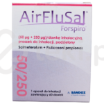Salmex, proszek do inhalacji, 250+50 (µg + µg)/dawkę inhalacyjną, 1 inh.