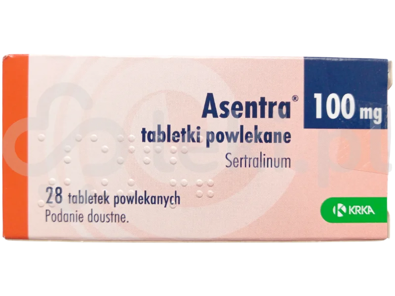 Asentra, tabletki powlekane, 100 mg