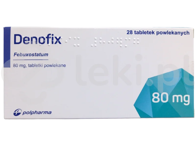 Denofix, tabletki powlekane, 80 mg