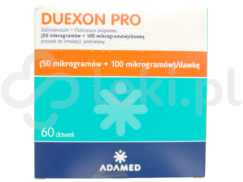 Duexon Pro, (50 mcg + 100 mcg)/d – dawkowanie leku | leki.pl
