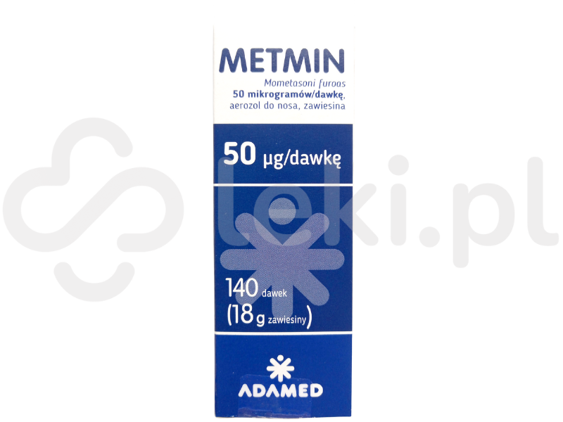 Metmin, 50 mcg/dawkę – dawkowanie leku | leki.pl