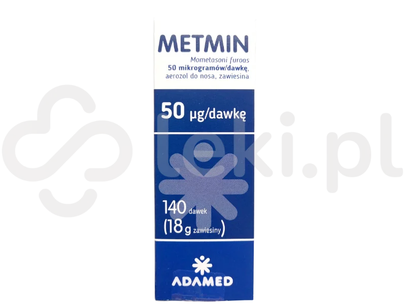 Metmin, aerozol do nosa, 50 µg/dawkę